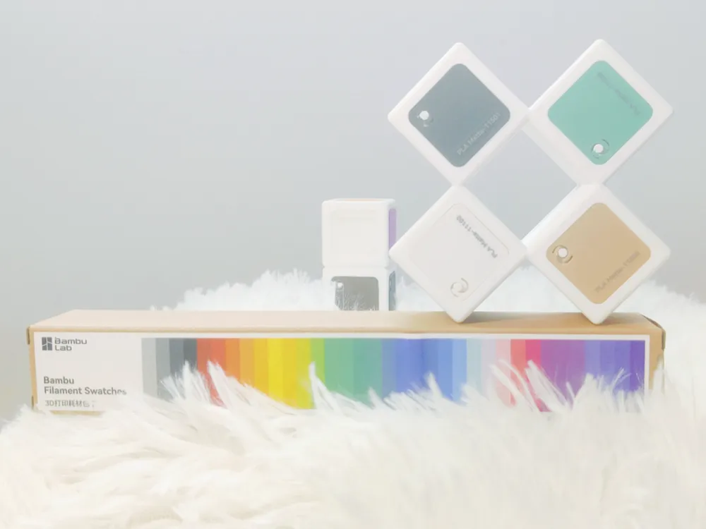 Bambu Lab color card building block cube by Northeast Tiger Walking ...