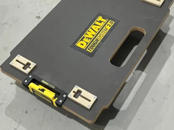 DeWALT Toughsystem 2.0 Feet Receiver - Free 3D Print Model - MakerWorld