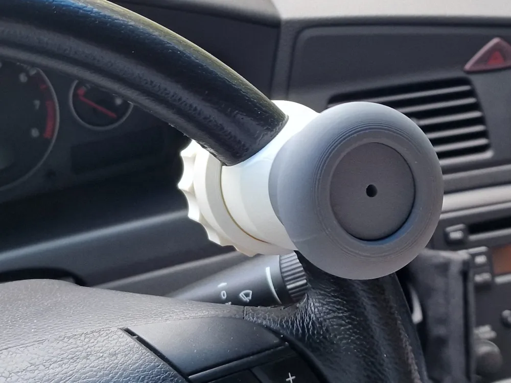 Steering wheel knob by RoLeJo MakerWorld: Download Free 3D Models