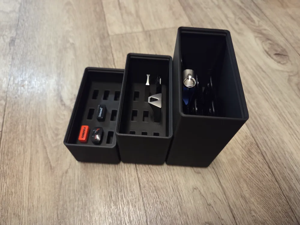 Gridfinity 2x1 USB Stick Storage – 9 USB Sticks - Free 3D Print Model ...