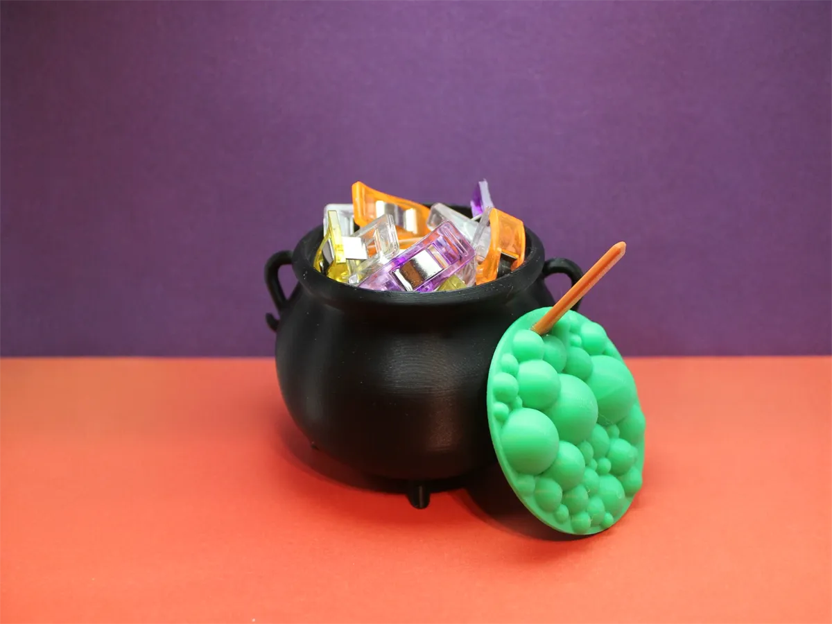 Cauldron Trinket Box by Stardust3D MakerWorld: Download Free 3D Models