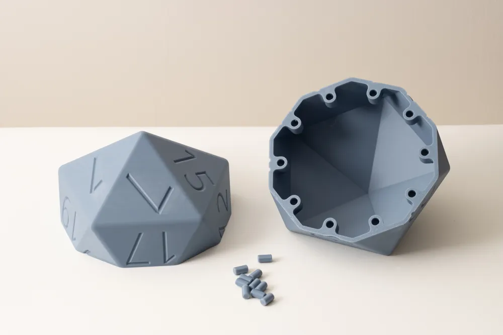 Large D20 - Free 3D Print Model - MakerWorld