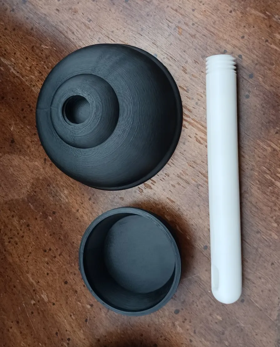 Mini Plunger Stash Container by Crunch3D - MakerWorld