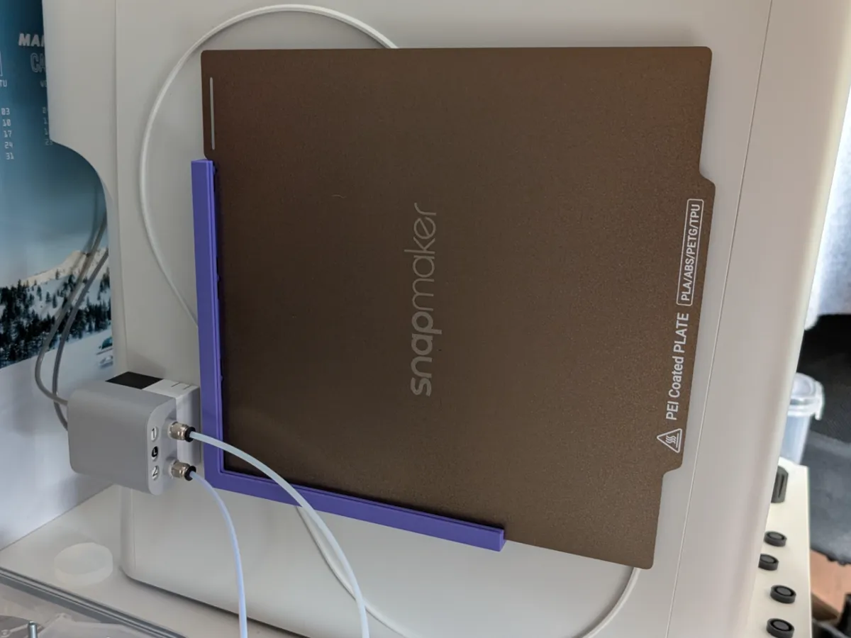 Snapmaker U1 Plate Holder - Free 3D Print Model - MakerWorld