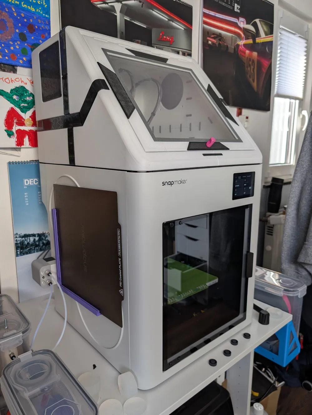 Snapmaker U1 Plate Holder - Free 3D Print Model - MakerWorld