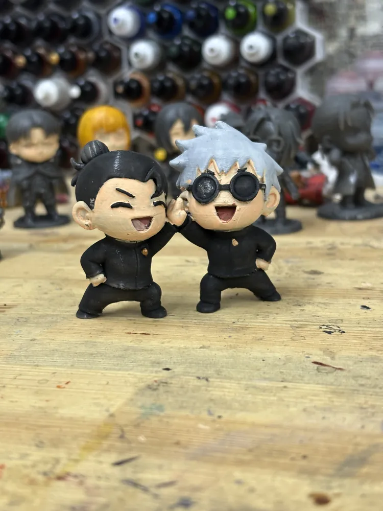 Gojo & Suguru Geto Jujutsu Kaisen by Redsing_ART MakerWorld: Download ...