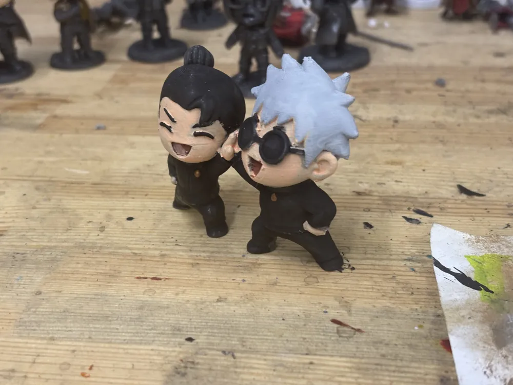 Gojo & Suguru Geto Jujutsu Kaisen by Redsing_ART MakerWorld: Download ...