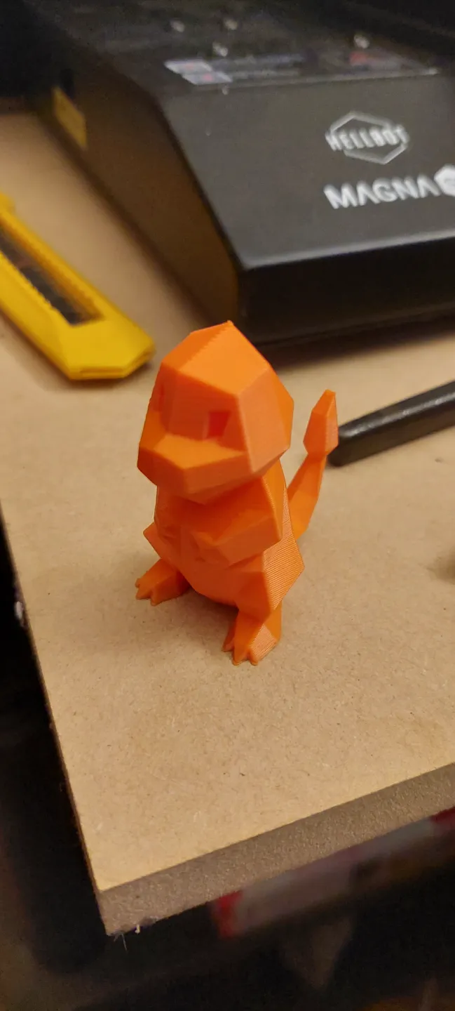 Low Poly Charmander by Smooth - MakerWorld