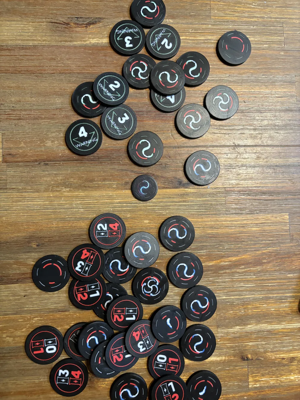 Nemesis: Lockdown Tokens and Insert by WearyOfTrying - MakerWorld