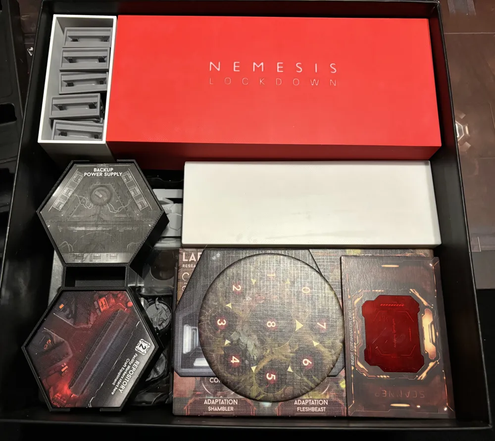 Nemesis: Lockdown Tokens and Insert by WearyOfTrying - MakerWorld