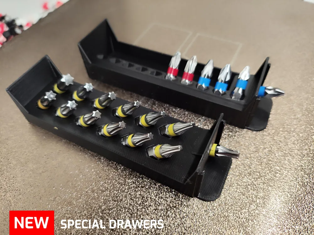 Mini drawers - 100 × 30 mm - NEW special drawers - Free 3D Print Model ...