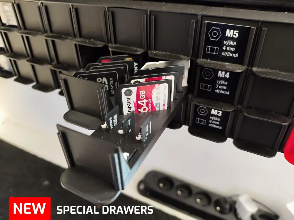 Mini drawers - 100 × 30 mm - NEW special drawers - Free 3D Print Model ...
