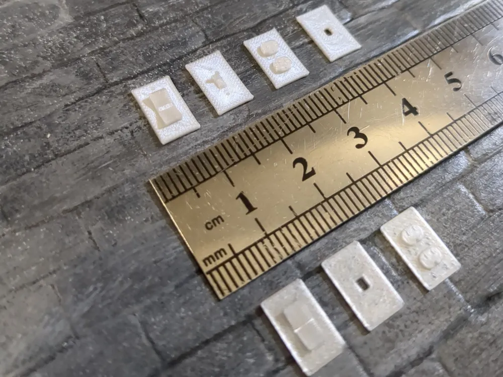 Miniature Outlet Covers (Light, Power & Data) - Free 3D Print Model ...
