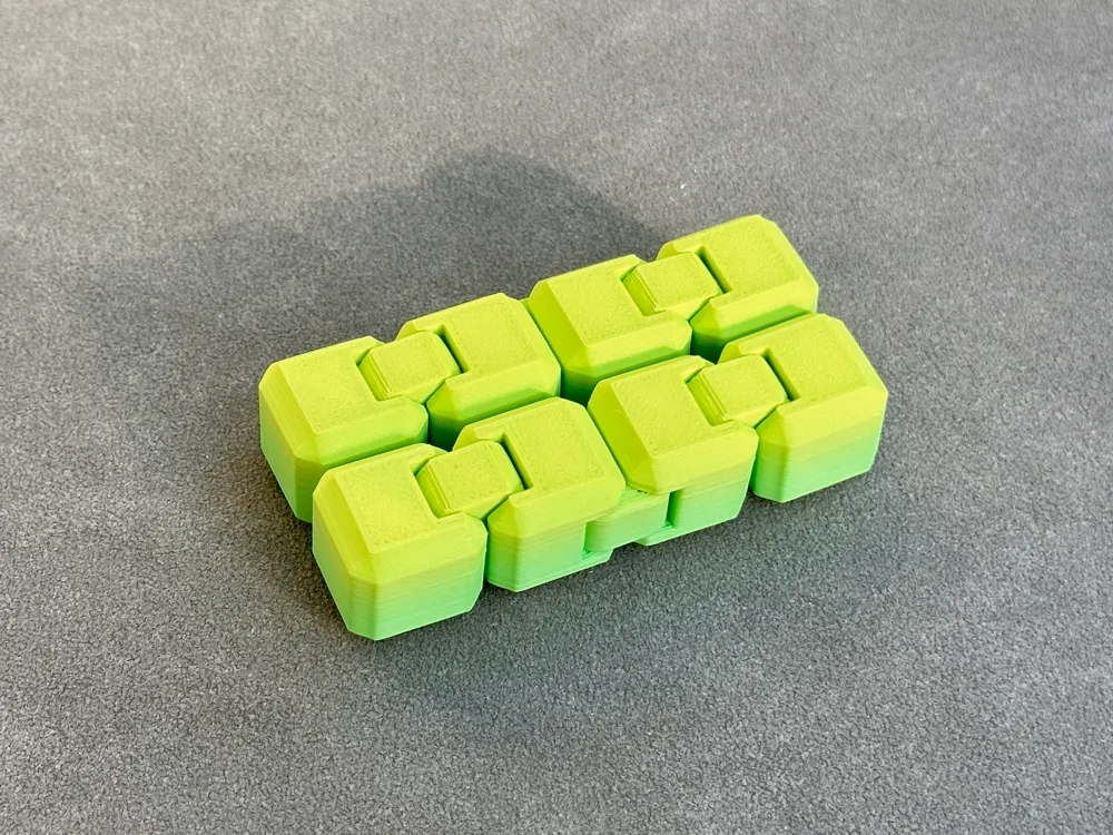 Endless Flip Cube – Print-in-Place Fidget - Free 3D Print Model ...