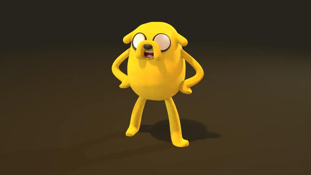 Jake from Adventure Time by Toxin_Labs - MakerWorld