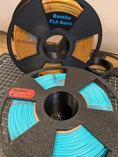 Reusable Filament Spool (Bambu Refills) by evets17 MakerWorld: Download ...