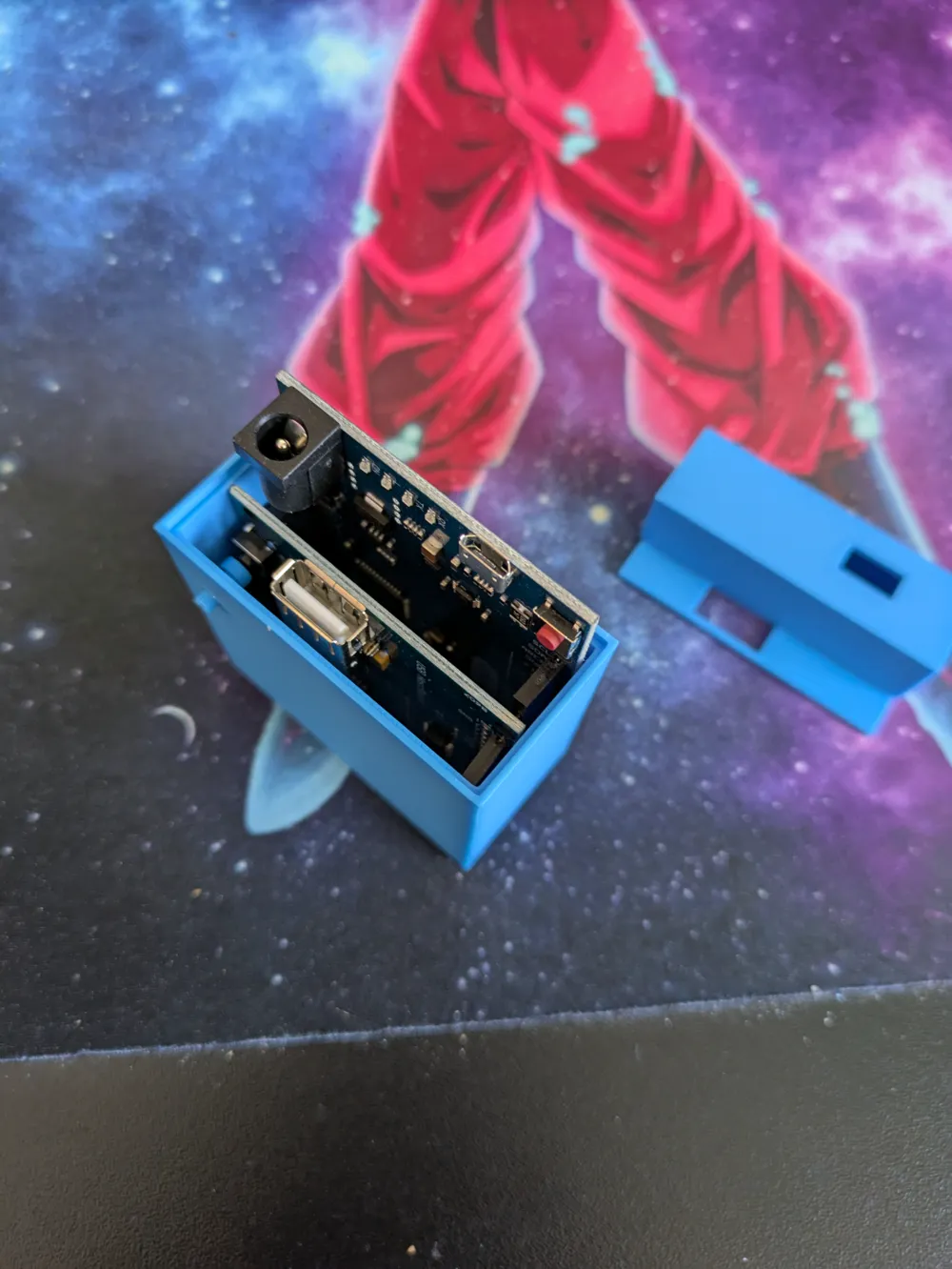 Arduino Leonardo R3 And Usb Host Shield 2 Enclosure By Hellfire