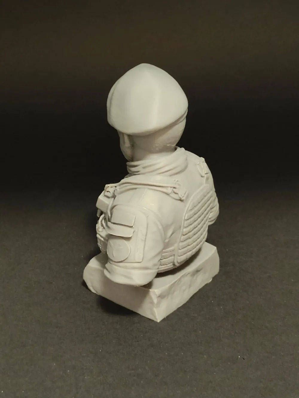 Bust of a Paratrooper from the Spanish BRIPAC Brigade - Free 3D Print ...