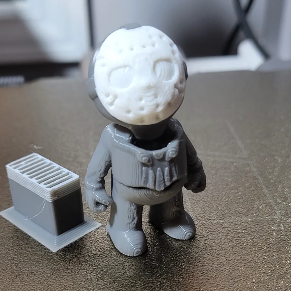 Flexi Jason Voorhees print in place by Kursed One MakerWorld: Download ...