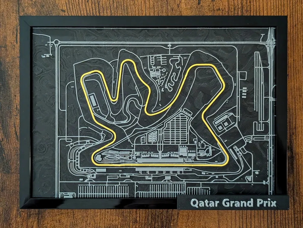Qatar Grand Prix 3D Model - Free 3D Print Model - MakerWorld