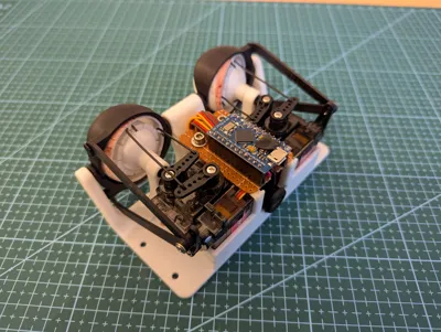 Animatronic Eyes, Compact, With Arduino by Morgan Manly MakerWorld ...