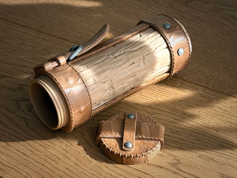 Medieval Giftbox - Scroll Case by Structales - Roadrunner4d MakerWorld ...