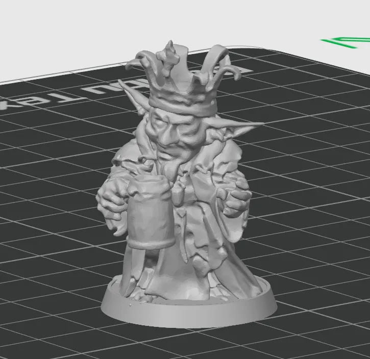 D&D Goblin King by Ltskitzo MakerWorld: Download Free 3D Models
