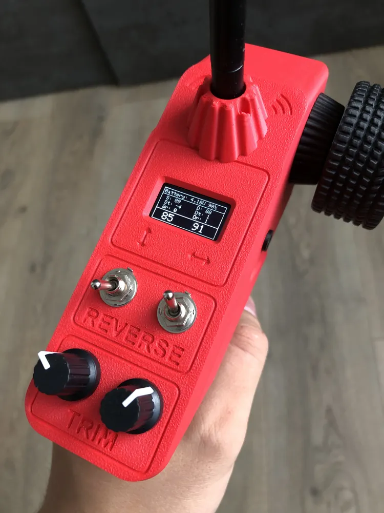 Pistol Grip RC Transmitter - Free 3D Print Model - MakerWorld