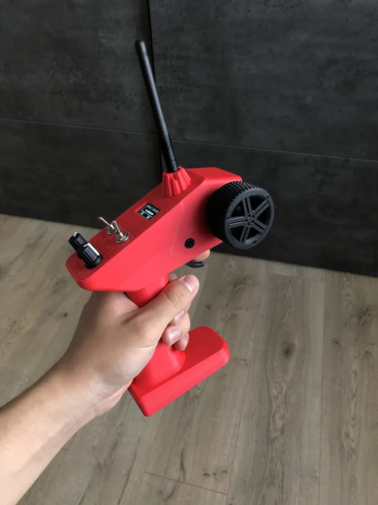 Pistol Grip RC Transmitter - Free 3D Print Model - MakerWorld