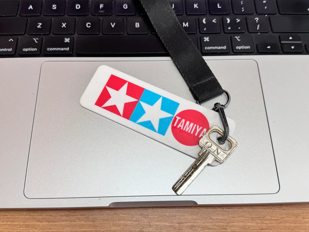 TAMIYA keychain 田宫logo钥匙扣 by bestseries - MakerWorld