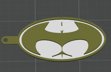 BUTTMAN keychain NSFW - Free 3D Print Model - MakerWorld