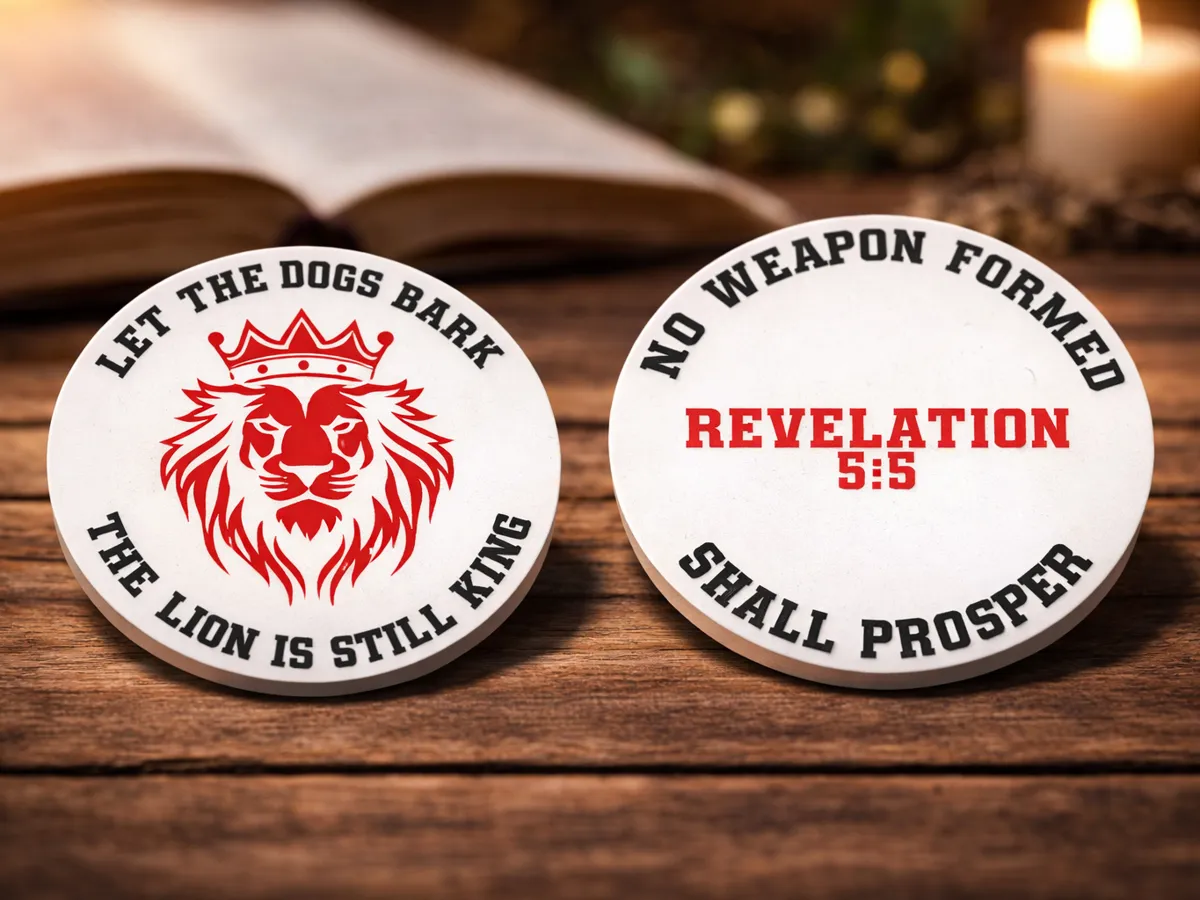 Revelation 5:5 _ No Weapon Formed Shall Prosper - Free 3D Print Model ...