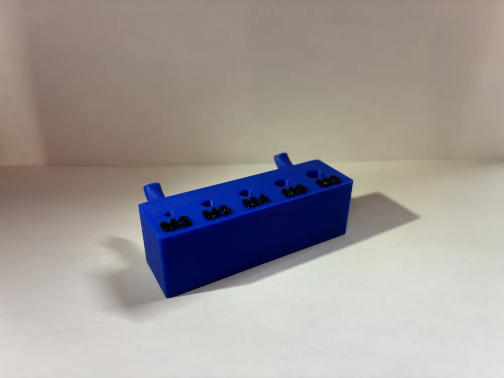 Allen Key Pegboard Holder - M2-M6 Remixed by MD - MakerWorld