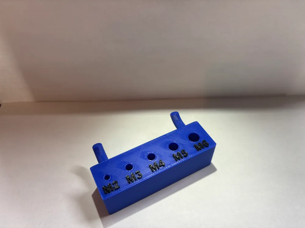 Allen Key Pegboard Holder - M2-M6 Remixed by MD - MakerWorld