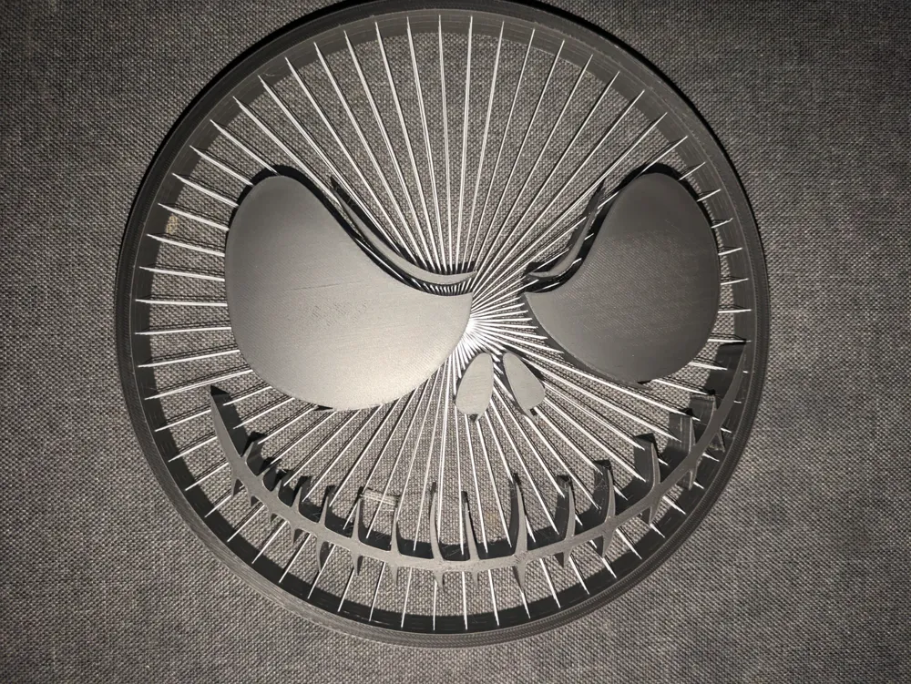 jack Skellington string art by cruse2382 - MakerWorld