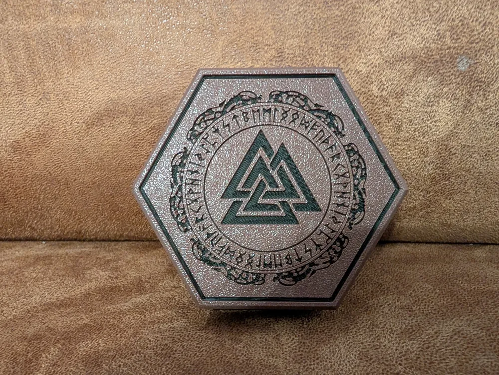 D&D Dice Box Celtic/Nordic/Viking by MakeRobotics MakerWorld: Download Free 3D Models