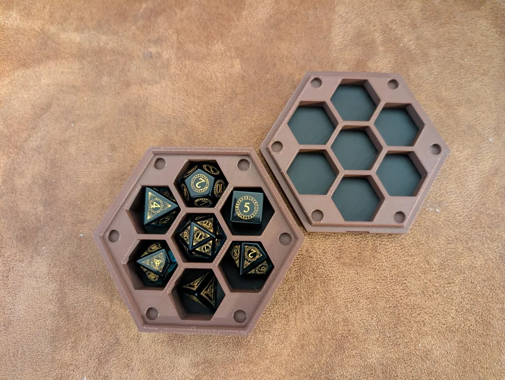 D&D Dice Box Celtic/Nordic/Viking by MakeRobotics MakerWorld: Download Free 3D Models