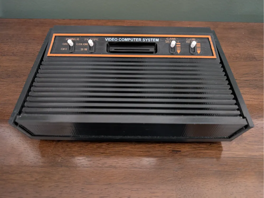 Atari 2600 Raspberry Pi 4 Case by Alpaca823 MakerWorld: Download Free 3D Models
