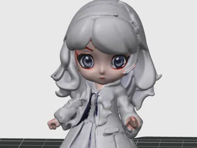 Cute Girl Doll by user_902404575 MakerWorld: Download Free 3D Models