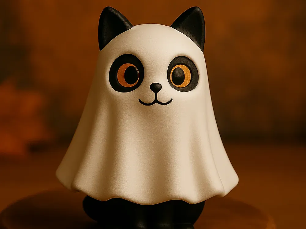 Trick-or-Treating Cat Model by zerocool MakerWorld: Download Free 3D Models