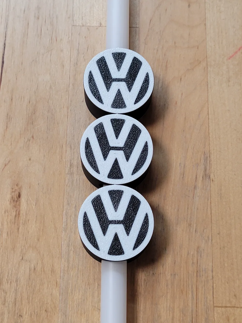 Volkwagen straw topper Remixed by David MakerWorld: Download Free 3D Models