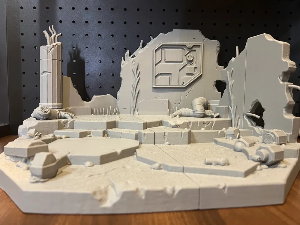 Mecha Pokemon Series — Diorama No.1 “Wasteland” by AT62 MakerWorld ...