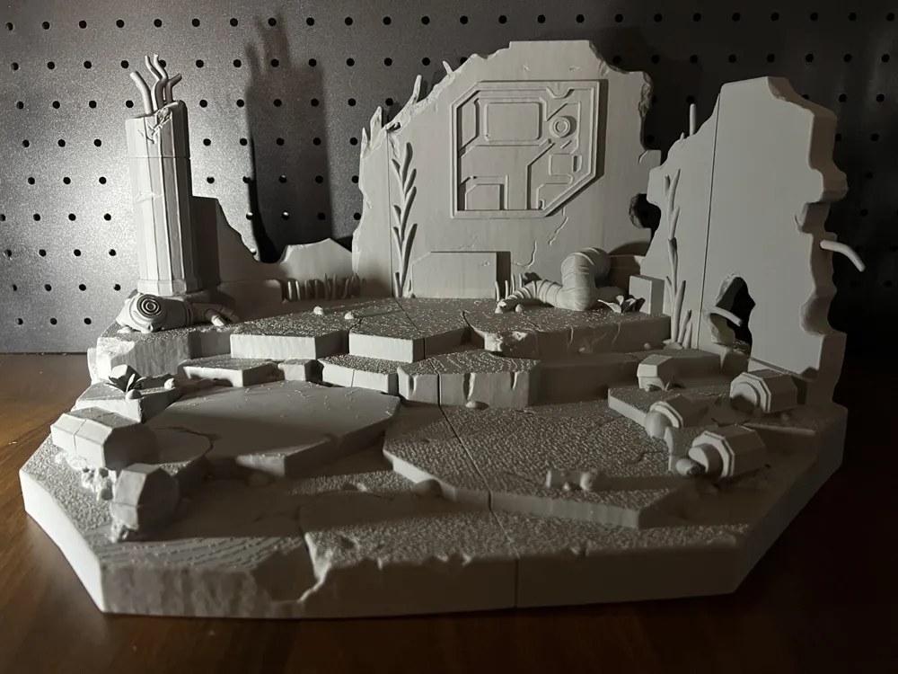 Mecha Pokemon Series — Diorama No.1 “Wasteland” by AT62 MakerWorld ...