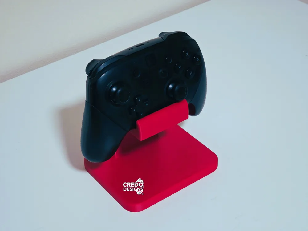 Nintendo Switch 1/2 Pro Controller Display Stand - Free 3D Print Model ...