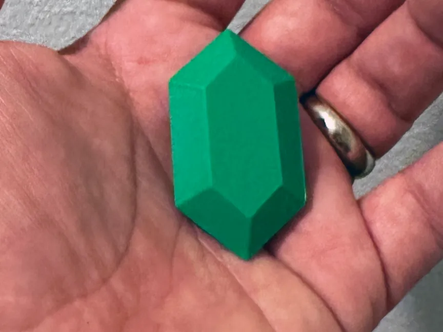 Legend of Zelda Rupee by EBD MakerWorld: Download Free 3D Models