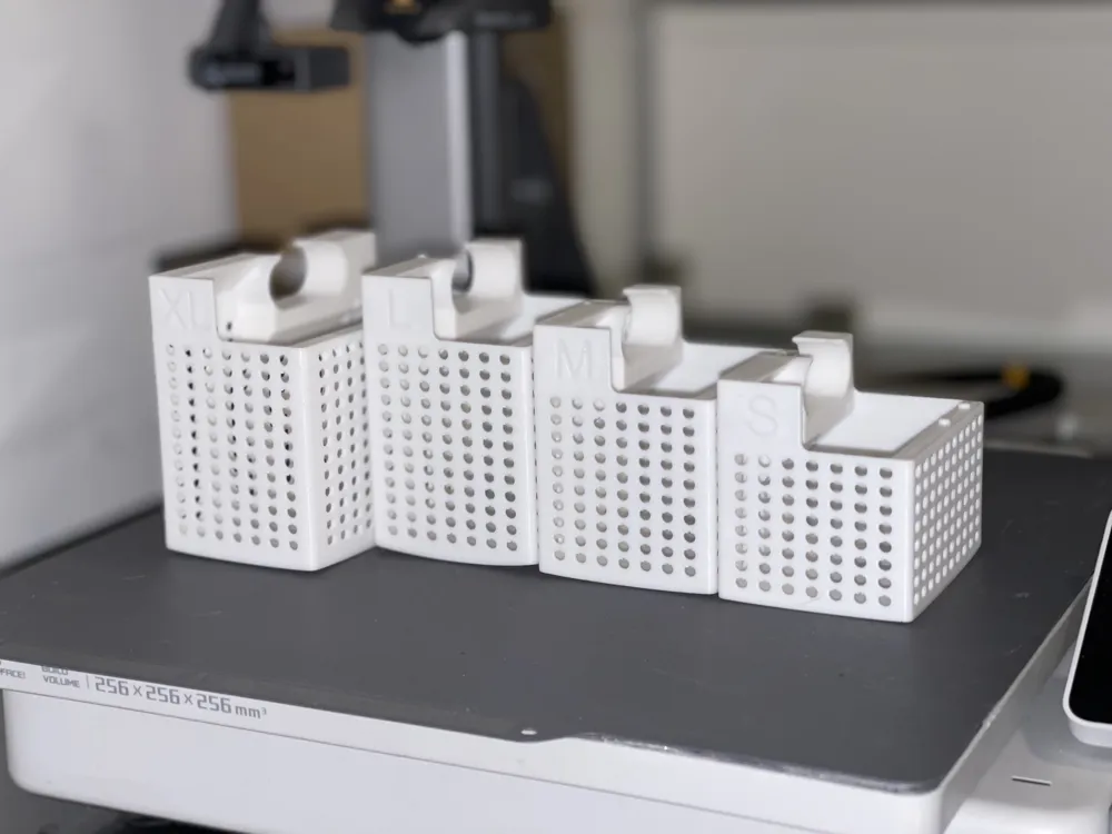 Compact poop basket (L) ,for A1 & A1mini - Free 3D Print Model - MakerWorld