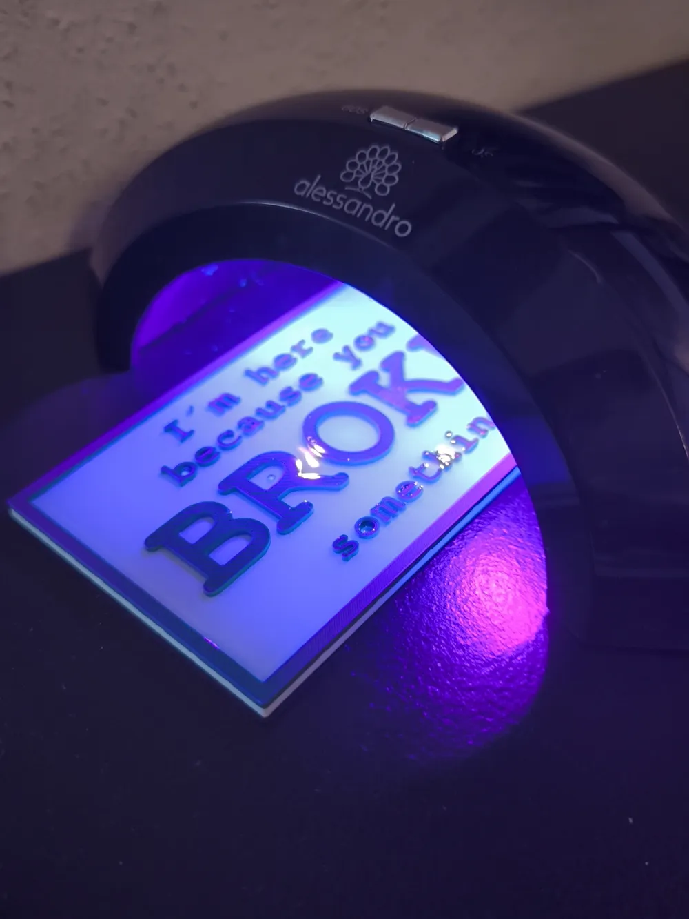 Ich bin hier, weil du etwas kaputt gemacht hast – Kostenloses 3D ...