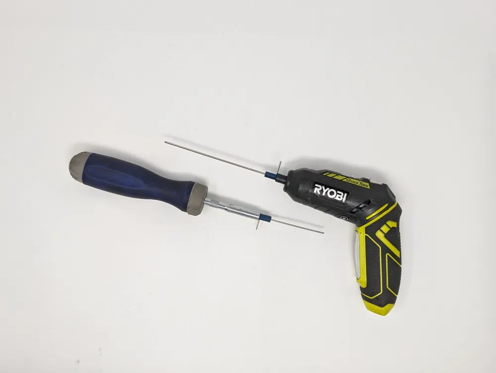 Bambu Allen Keys to Hex bit Adapter Remixed by SpacemanSpiff - MakerWorld