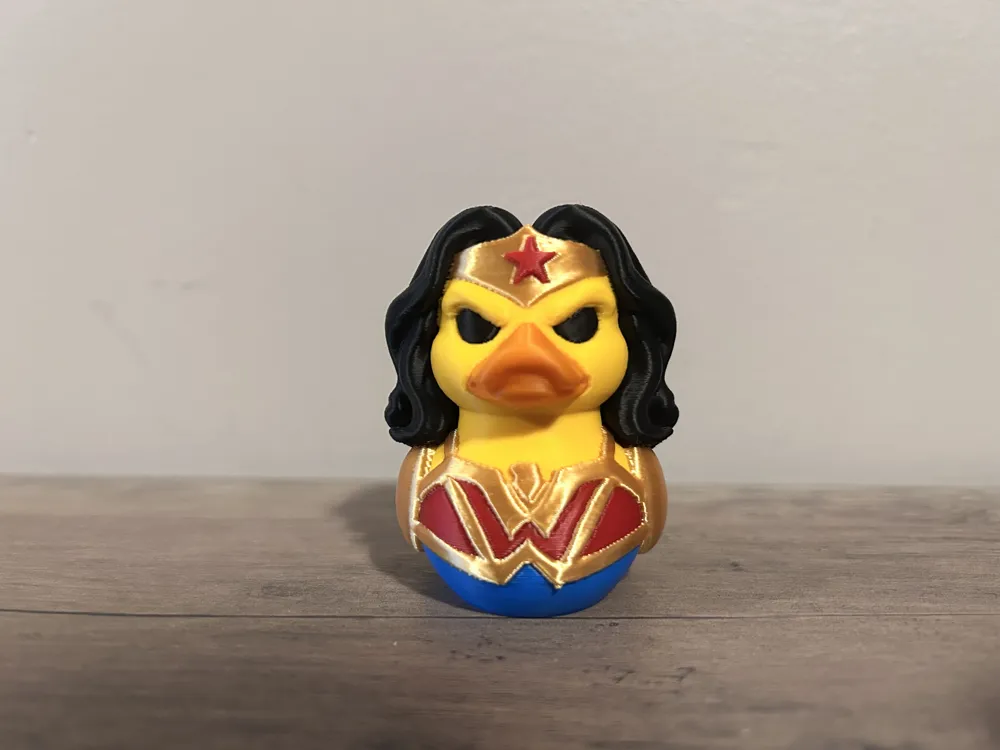 Wonder Woman Duck - Free 3D Print Model - MakerWorld
