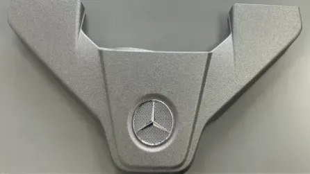 mercedes C63 AMG Honeycomb engine cover - Free 3D Print Model - MakerWorld